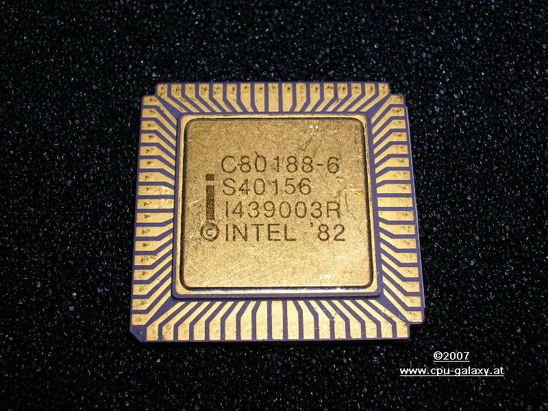 www.cpu-galaxy.at Vintage Chips Intel 80188 Section